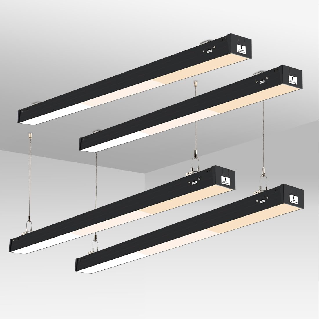 Buy DAKASON 4FT Linkable LED Linear Light for Commercial Office, 40W ...