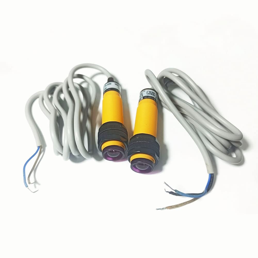 M18 Through-beam Photoelectric Sensor Switch NPN M18 Photocell Sensor ...