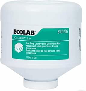 Amazon.com: Ecolab Aquanomic 2.0 Low Temperature Laundry Softener Plus ...