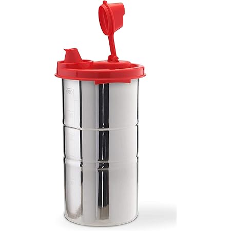 SignoraWare 650 ML Easy Flow Stainless Steel Oil Dispenser Bottle with ...
