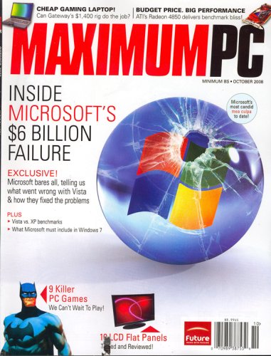 Maximum Pc, October 2008 Issue: Editors of MAXIMUM PC Magazine: Amazon ...