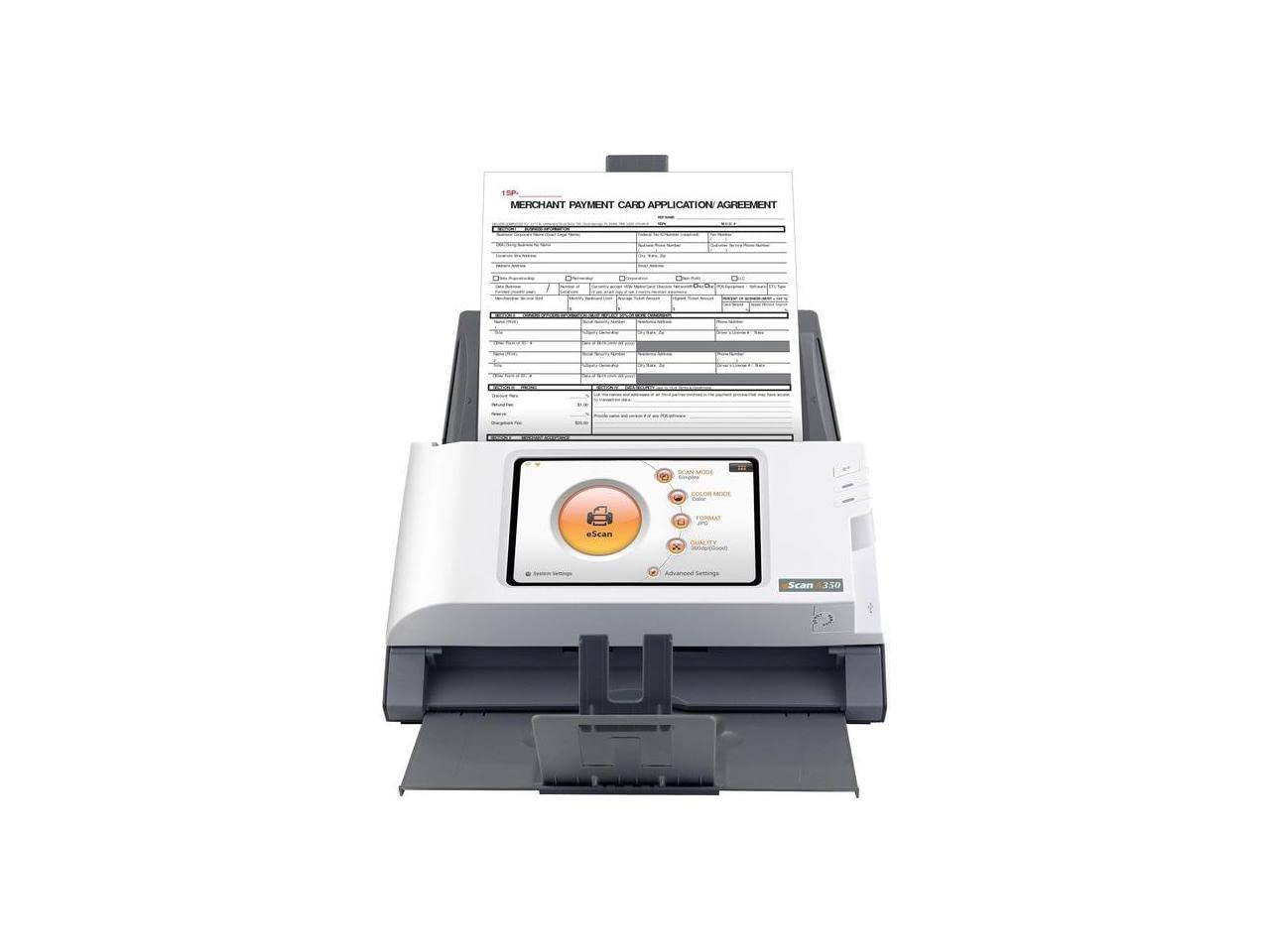 Snapklik.com : Plustek eScan A350 Sheetfed Scanner - 600 Dpi Optical ...