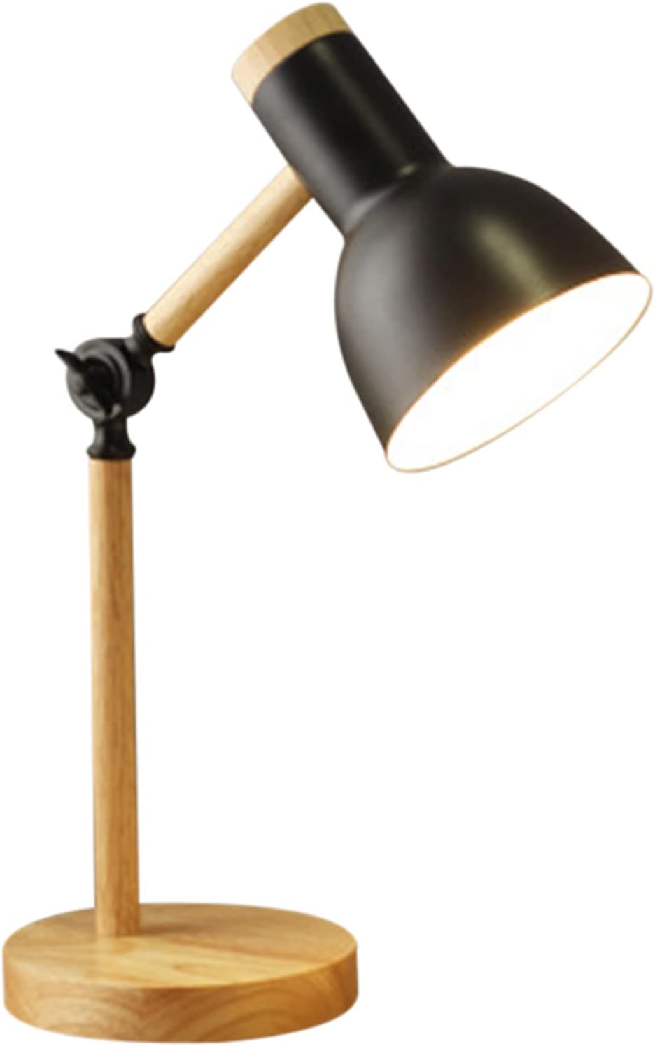 Amazon.com: Study Lamp Nordic Style Desk Lamp, Wood Swing Arm Desk Lamp ...