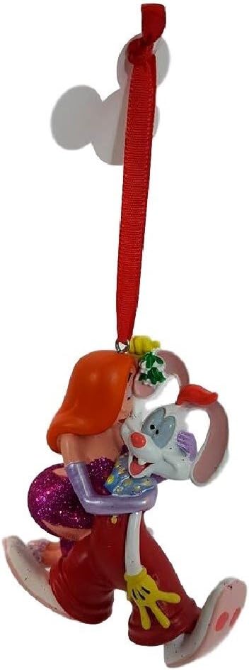 Amazon.com: Disney Roger Rabbit and Jessica Christmas Ornament ...