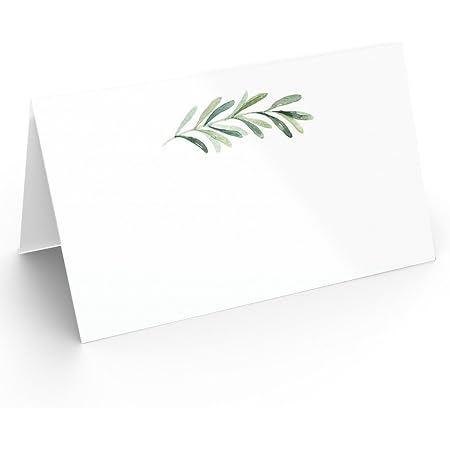 Amazon.com: Printed Party Table Place Cards for All Occasions and ...