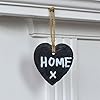 Nicola Spring Small Hanging Decorative Heart Slate Tag - Box of 6 ...