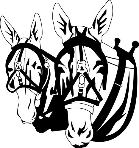 Mule Team Silhouette