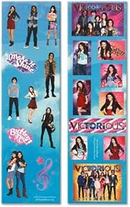 Amazon.com: Victorious Sticker Strips 8 Pack : Toys & Games