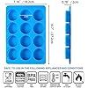 Amazon.com: Sidosir 2Pcs Oreo Cookie Chocolate Silicone Mold, 12-Cavity ...