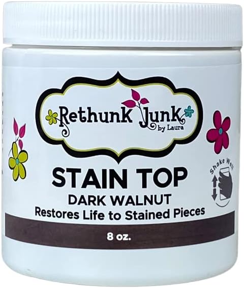 Rethunk Junk by Laura Stain Top - Restore Life to Stained Pieces (8 oz ...