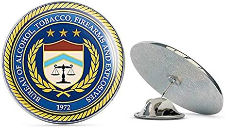 Amazon.com: NYC Jewelers Round ATF Seal (Logo Alcohol Firearms Tobacco ...