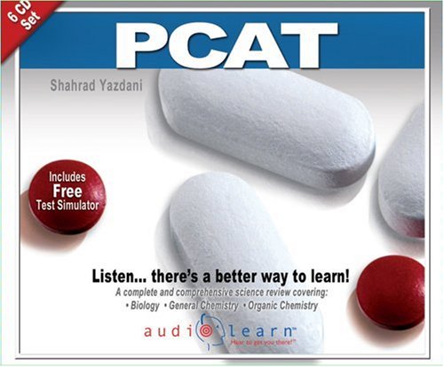 AudioLearn PCAT, Third Edition: Shahrad Yazdani: 9780970419958: Amazon.com: Books