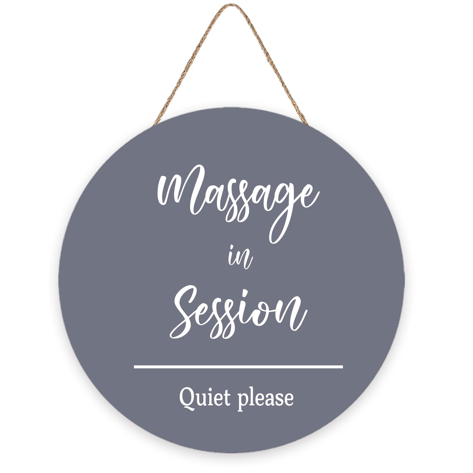 Amazon.com : Quiet Please Wooden Hanging Wood Door Decoration For Front ...