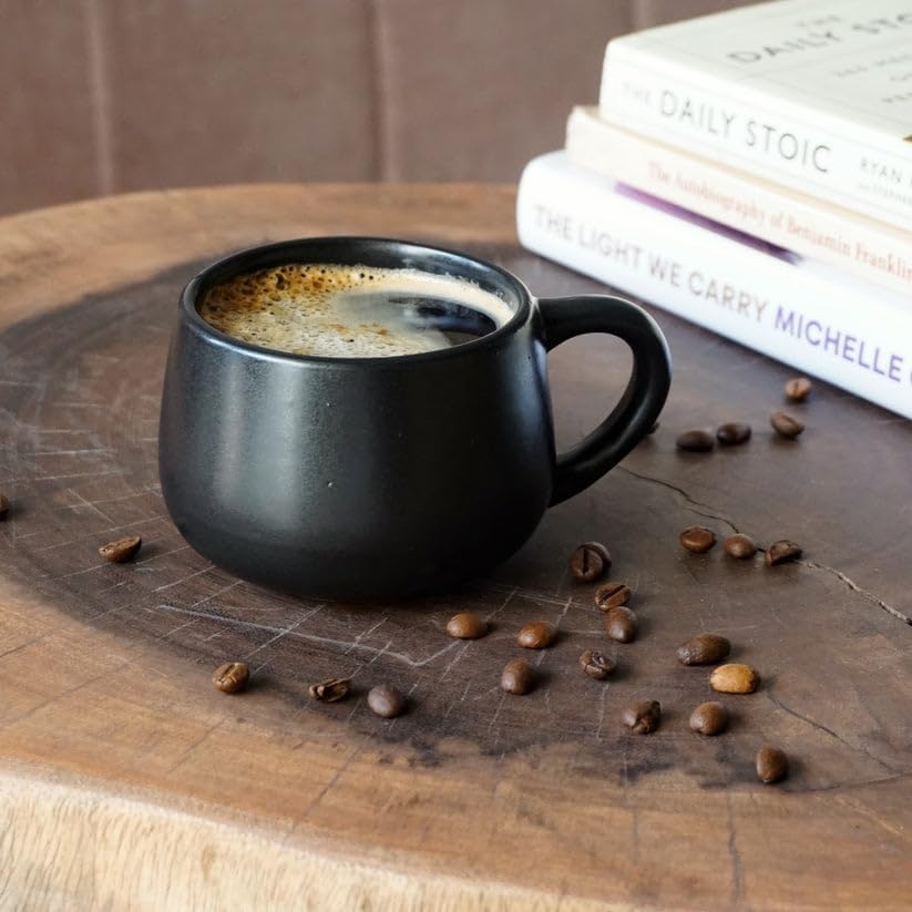 Buy Black Coffee Mug (Single) - Ceramic Mugs For Gift To Best Friend ...