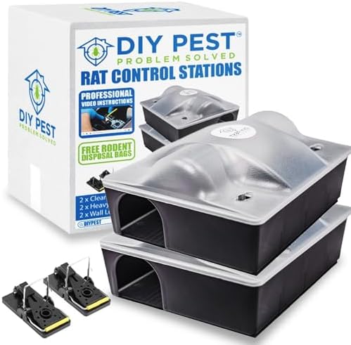 DIY PEST | Heavy Duty Rat Traps for Indoors & Outdoors | Best Rat Trap ...