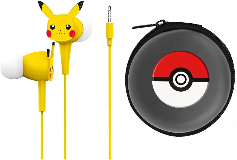 Audífonos alámbricos Pokémon - Pikachu OTL : Amazon.com.mx: Electrónicos