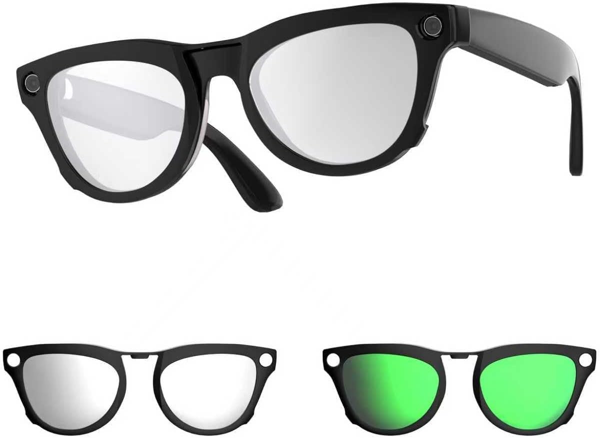 Amazon.com: HiBloks Polarized Clip for Ray-Ban Meta Skyler (RW4010 52 ...