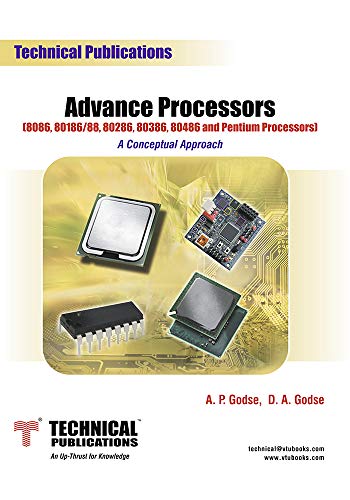 Advance Processors (8086, 80186/88, 80286, 80386, 80486 and Pentium Processors) - A Conceptual ...