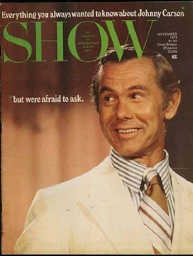 "Show" - The Magazine of Entertainment and the Arts (November 1973 ...