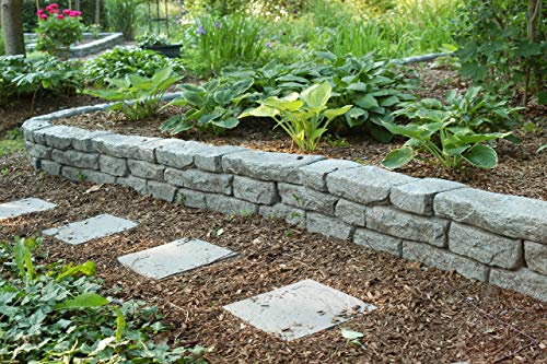 RTS Home Accents Rock Lock Interlocking Border System Straight Section ...