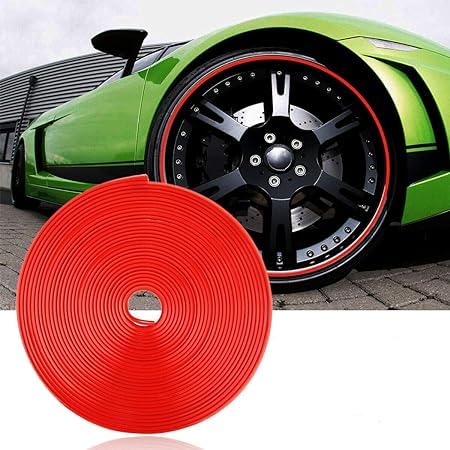 BKR Alloy Wheel Edge Ring Rim Protectors Tyres Tire Guard Rubber ...
