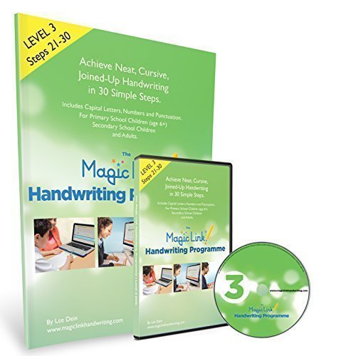 Amazon.com: The Magic Link Handwriting Programme: Steps 21-30 (Level 3 ...