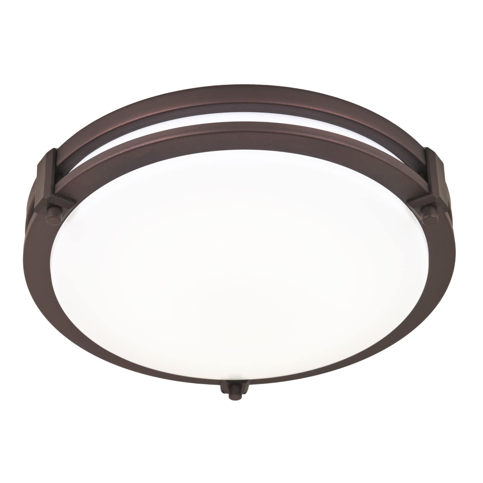 Flynix 11 Inch LED Flush Mount Ceiling Light Fixture, 21W, Super Bright ...