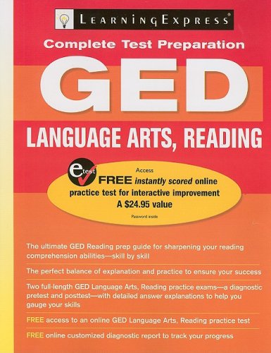 GED Language Arts, Reading: LearningExpress Editors: 9781576856161 ...
