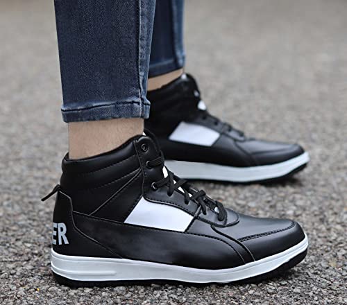 Buy Zixer Men's High Top Ankle Retro Air Sneakers Long Shoes For Boys ...