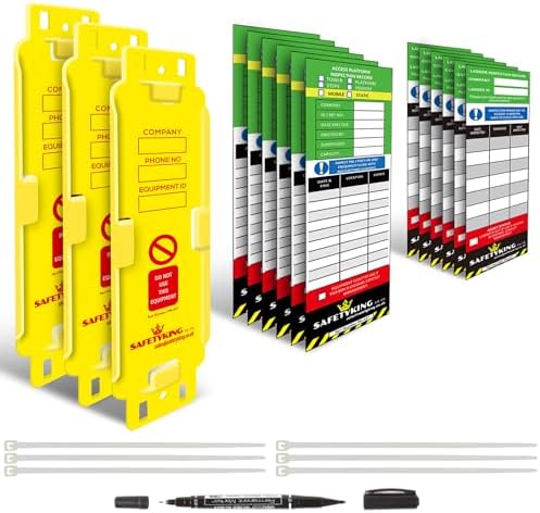 BearTOOLS® Ladder Tags | Weatherproof Inspection Record Kit | for ...