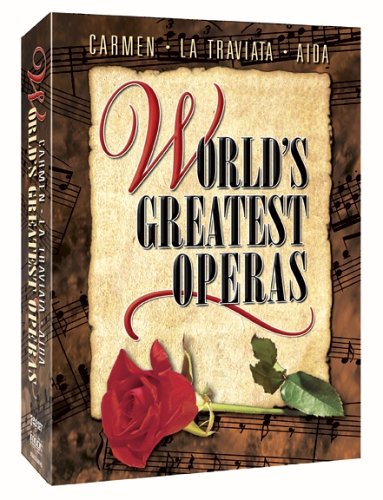 Amazon.com: World's Greatest Operas (Carmen / La Traviata / Aida) [DVD ...