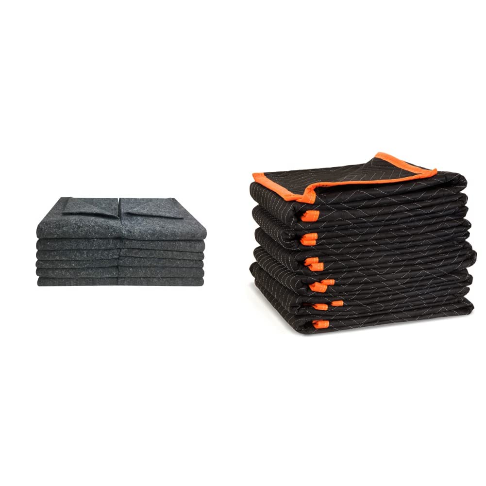 UBMOVE Textile Moving Pads 12 Pack & Wen 272406 72-Inch by 40-Inch ...