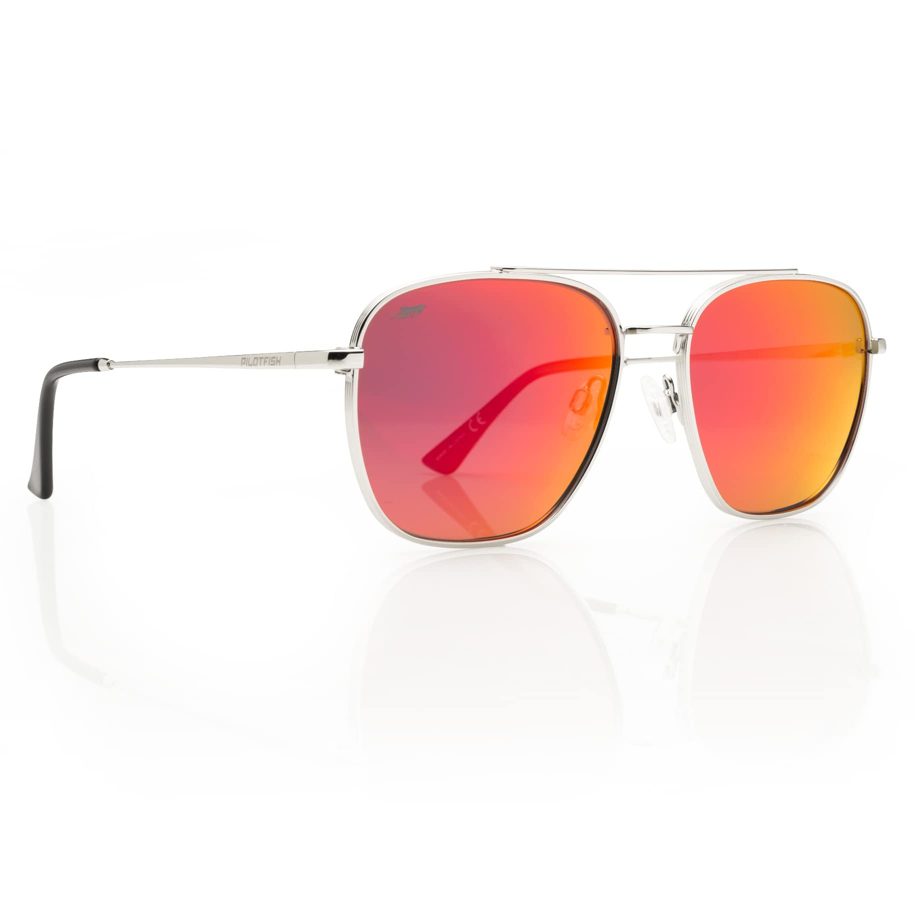 Snapklik.com : Pilotfish Patron Polarized Aviator Sunglasses Men Women