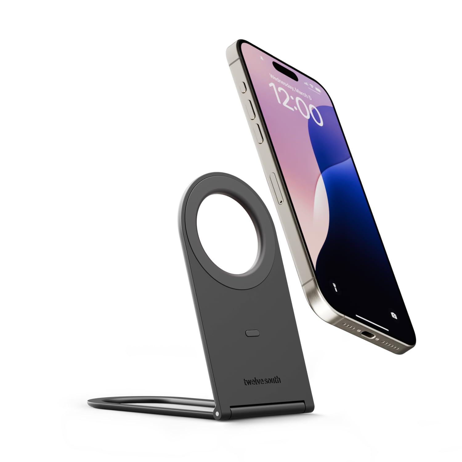 Snapklik.com : Twelve South Curve Nano MagSafe Stand - Compact Magnetic ...
