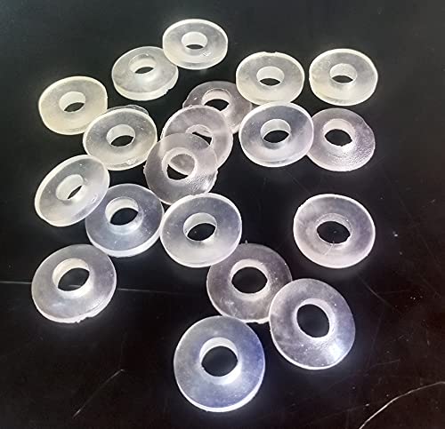 Round Silicone Washer Clear 18 mm (15 Pcs) : Amazon.in: Home & Kitchen