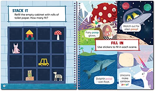 Snapklik.com : Brain Games - Sticker Activity: We Poop On The Potty ...