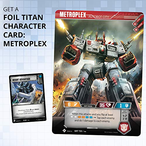 Transformers TCG Metroplex Deck | Carte de personnage Titan en ...