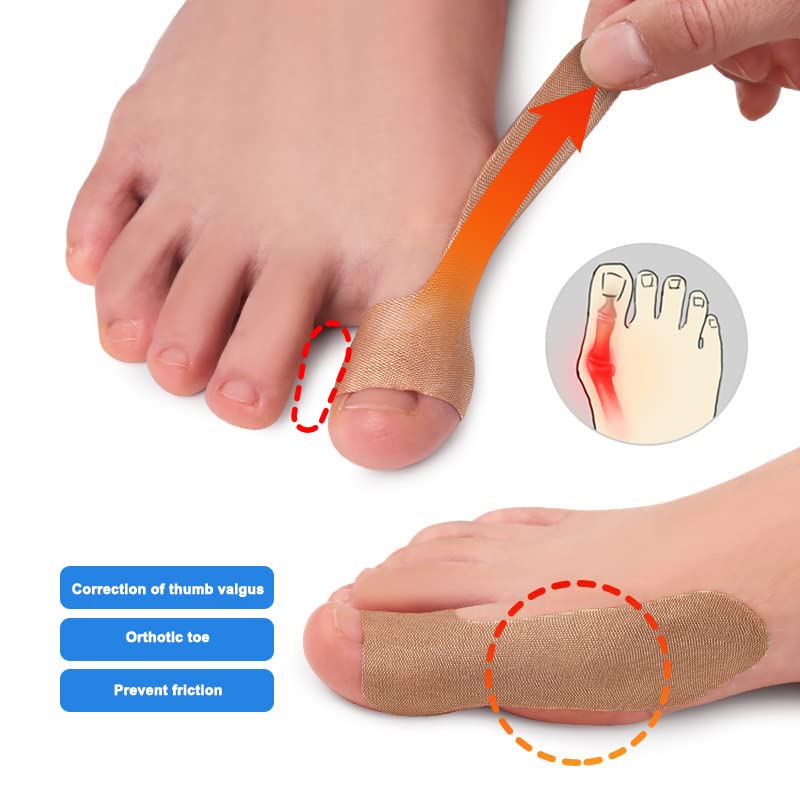 Snapklik.com : Big Toe Strap Thumb Protecting Tape, 20 PCS Self ...