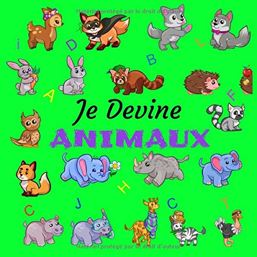 Buy Je Devine ANIMAUX: Un Jeu de Devinettes amusant pour les enfants de ...
