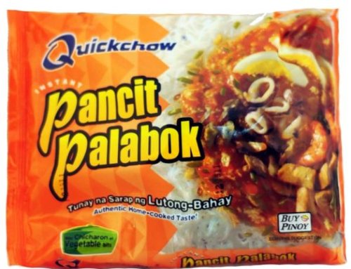 Amazon.com : Quickchow Instant Pancit Palabok 65g Pack of 8 : Noodle ...