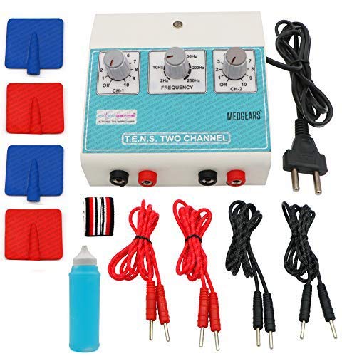 Physiogears Physio Solutions White Electro Therapy Mini Tens 2 Channel ...