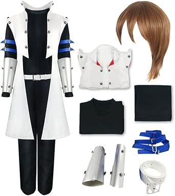 Amazon.com: Hieeimu Kaiba Seto Cosplay Costume Kaiba Seto white Uniform ...