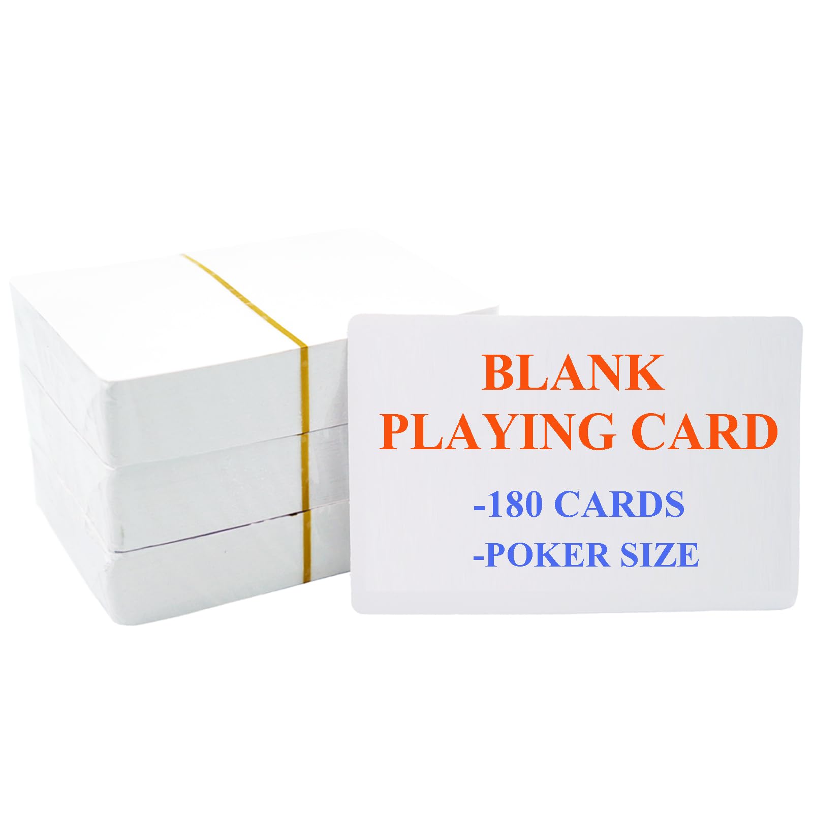 Amazon.com: SEETOOOGAMES Printable Blank Playing Cards - 180pcs Playing ...