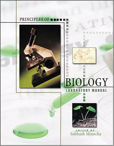 Buy PRINCIPLES OF BIOLOGY LABORATORY MANUAL Book Online at Low Prices ...