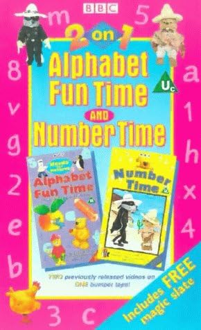 Alphabet Fun Time/Number Time [VHS] : Childrens: Amazon.co.uk: CDs & Vinyl