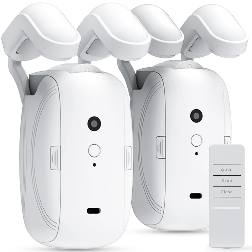 Monitaind Smart Automatic Curtain Opener: 2PCS Smart Curtain Opener ...