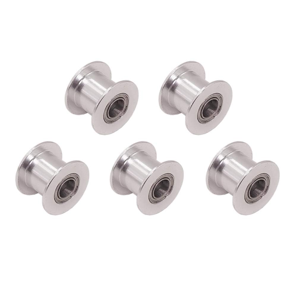 3D Matrix GT2 Idler Pulley 20 Toothless 6mm Bore 10mm Width Timing ...