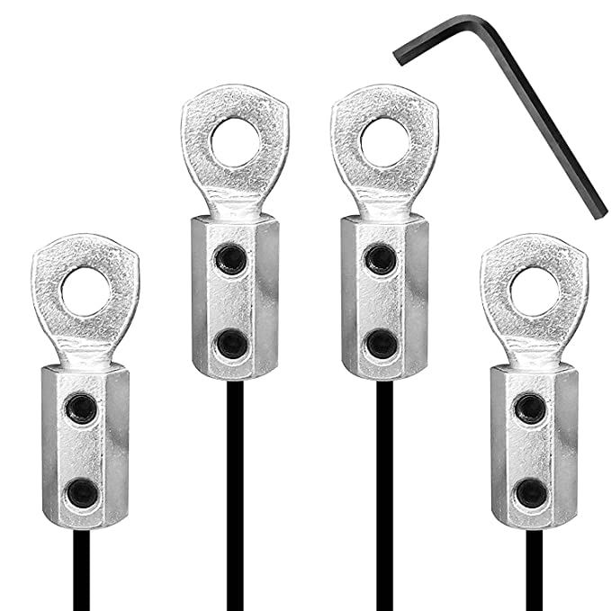 Fitness Gali Gym Machine Attachments Wire Cable Rope Connector,Lock ...