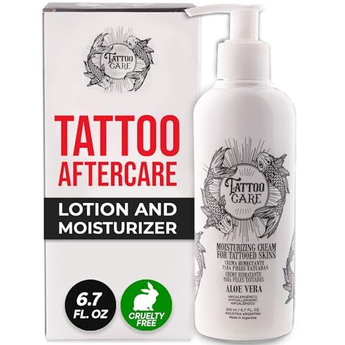 Amazon.com: Tattoo Care Tattoo Aftercare Lotion, Color Brightening and ...