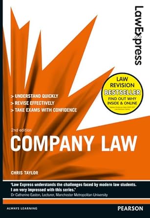 Law Express: Company Law (Revision Guide): Amazon.co.uk: Taylor, Chris ...